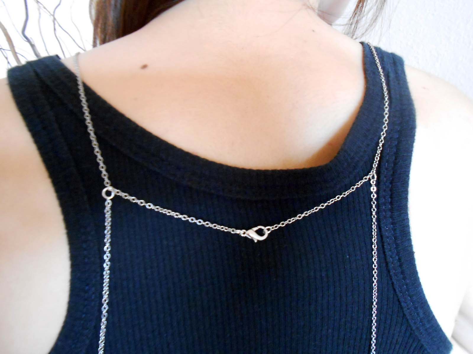 Delicate Body Chains, Turquoise Bead Stone, Celebrity Inspired Body ...